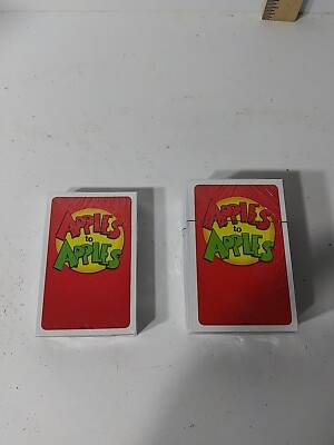 Apples To Apples Game Board Green Red Replacement Cards Sealed | eBay