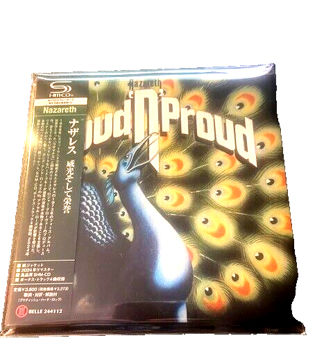 NAZARETH - Loud' N 'Proud Belle244112 Japan SHM CD mit 3 Bonustracks ...
