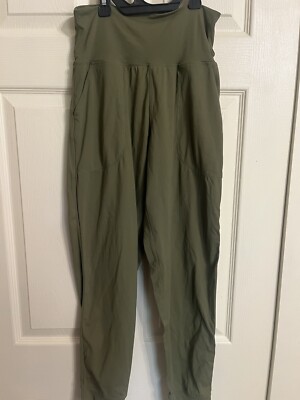 oalka leggings/joggers Activewear Size S Olive Color | eBay