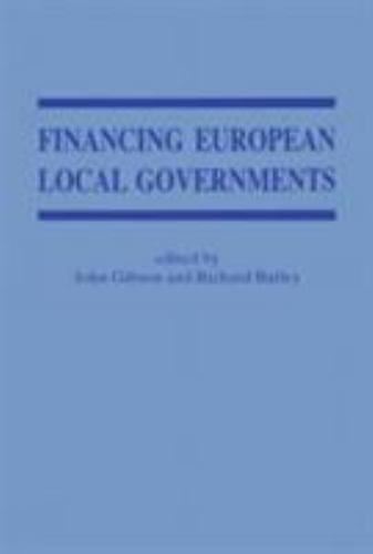 Financing European Local Government by Richard Batley (1993, Hardcover ...