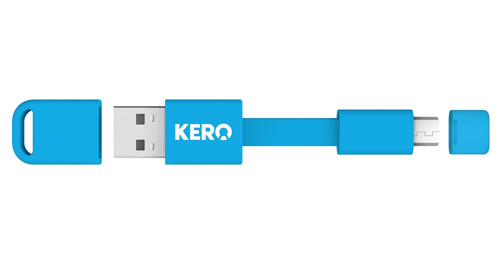 Kero Nomad Authentic Cable (MCU-B) Micro USB 2.0 A Micro B (Blue) Blue ...