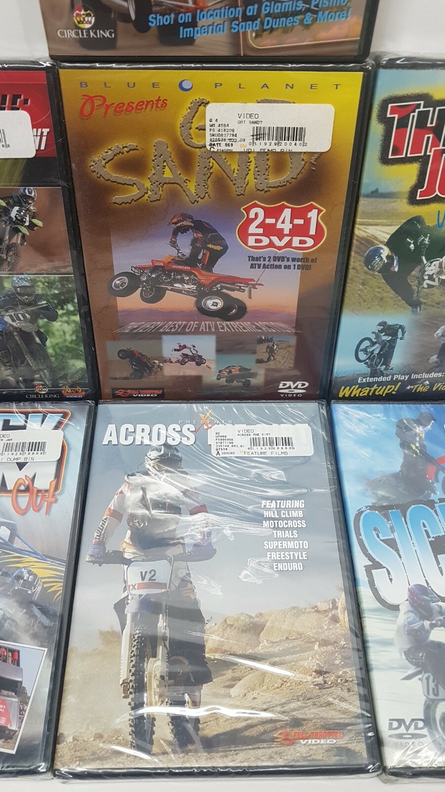 Lot Of ATV Dirt Bike And Monster Truck DVDs | eBay