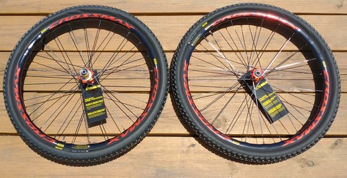 Mavic Crossmax Elite 27.5 mountain bike wheel set. Red | eBay