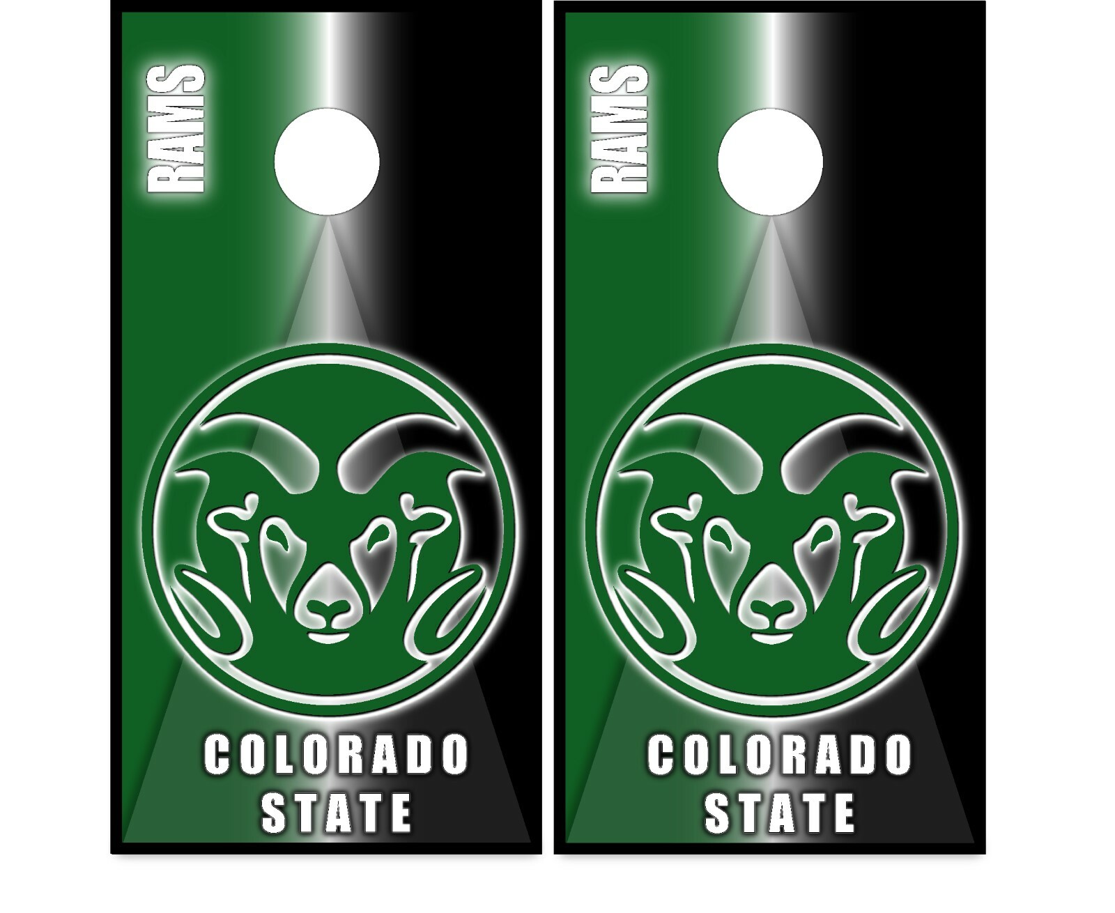 Colorado State Rams College Football Fan Cornhole Vinyl Wrap Sticker | eBay