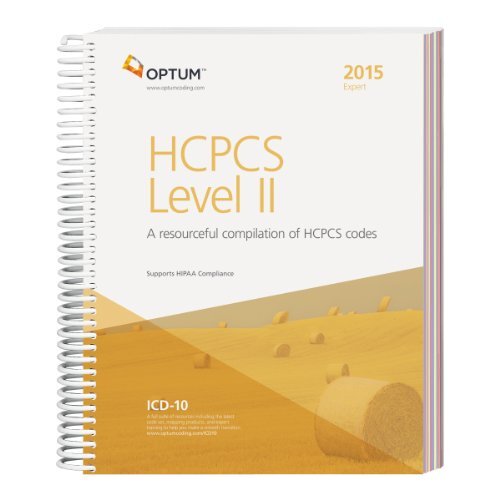 2015 HCPCS LEVEL II EXPERT (SPIRAL) By Optum360 **Mint Condition ...