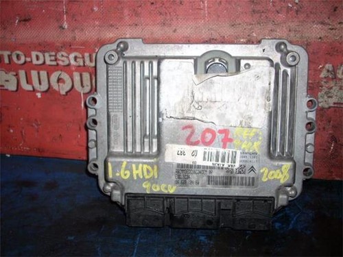 COMPUTER Peugeot 207 (2006->) 1.6 HDi 9HX (DV6ATED4) 2008 ...