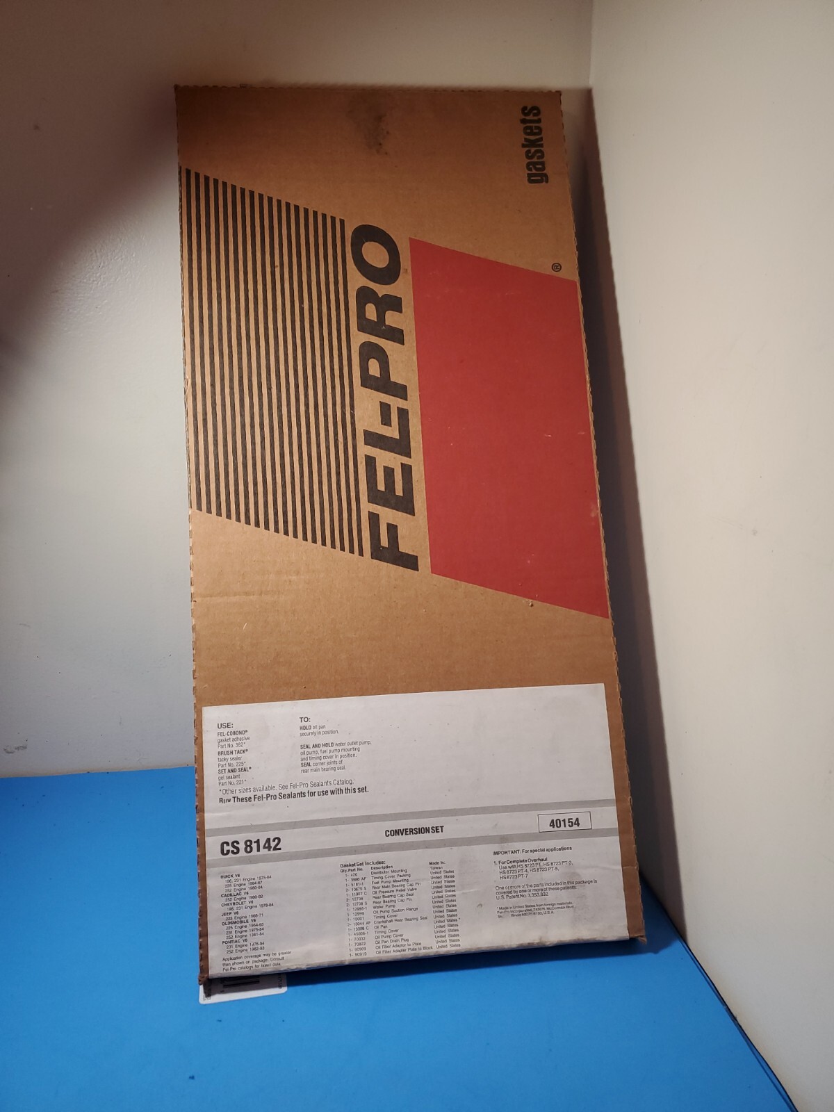 Engine Conversion Gasket Set Fel-Pro CS 8142 for sale online | eBay