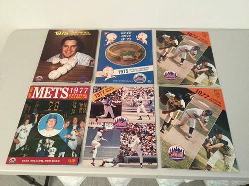 1970s New York Mets Programs & Yearbooks!!! | eBay