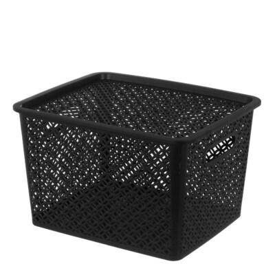 Box Sweden 36.5cm Medallion 19L Basket w/ Lid Home Containers Storage ...