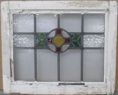 1900-1940 - 2 Antique English Stained Glass Window