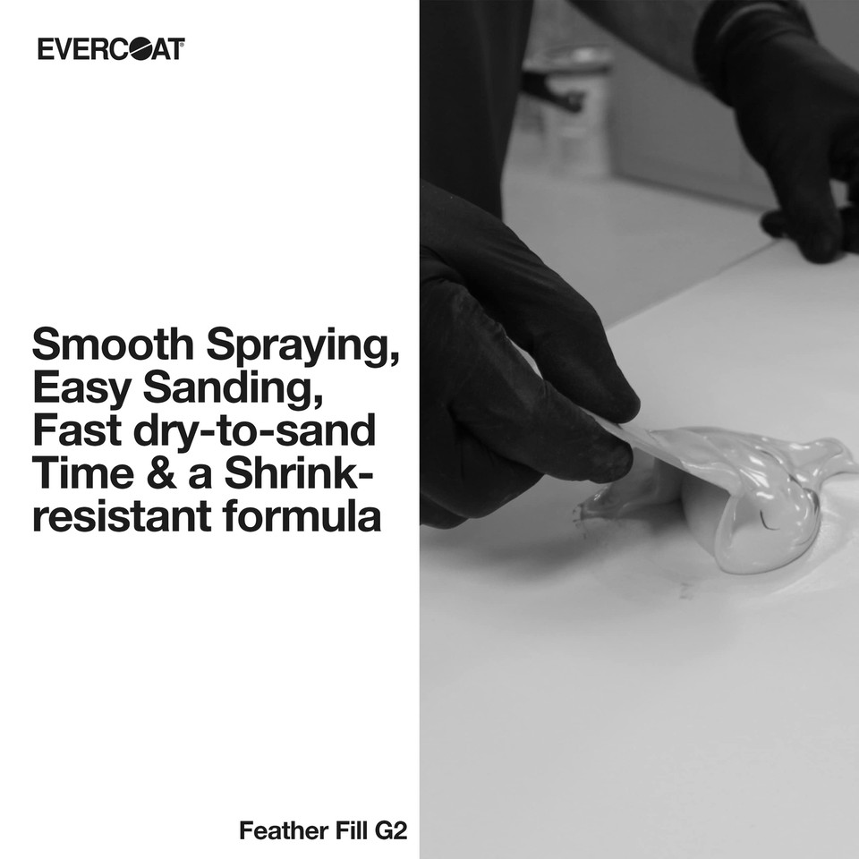 Evercoat Feather Fill G2 Premium Polyester Primer Surfacer for ...