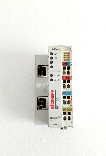 BECKHOFF BK1120 BUS COUPLER / ETHERCAT 24 VDC USED | eBay