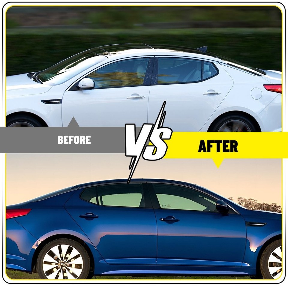 For Kia 2011 Optima 2012 2013 Black 2014-15 Window Pillar Posts Door ...