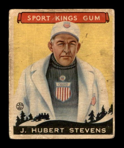 1933 Sport Kings #47 J.H. Stevens Bobsled G/VG X2761488 | eBay