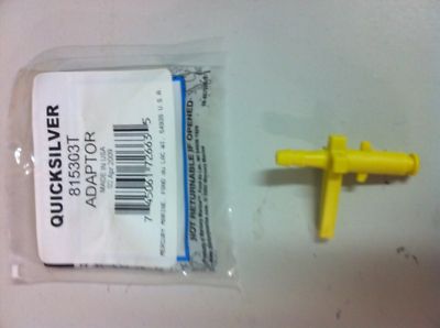 OEM MerCruiser Bravo 1 2 3 Yellow Speedometer Speedo Connector Adaptor ...