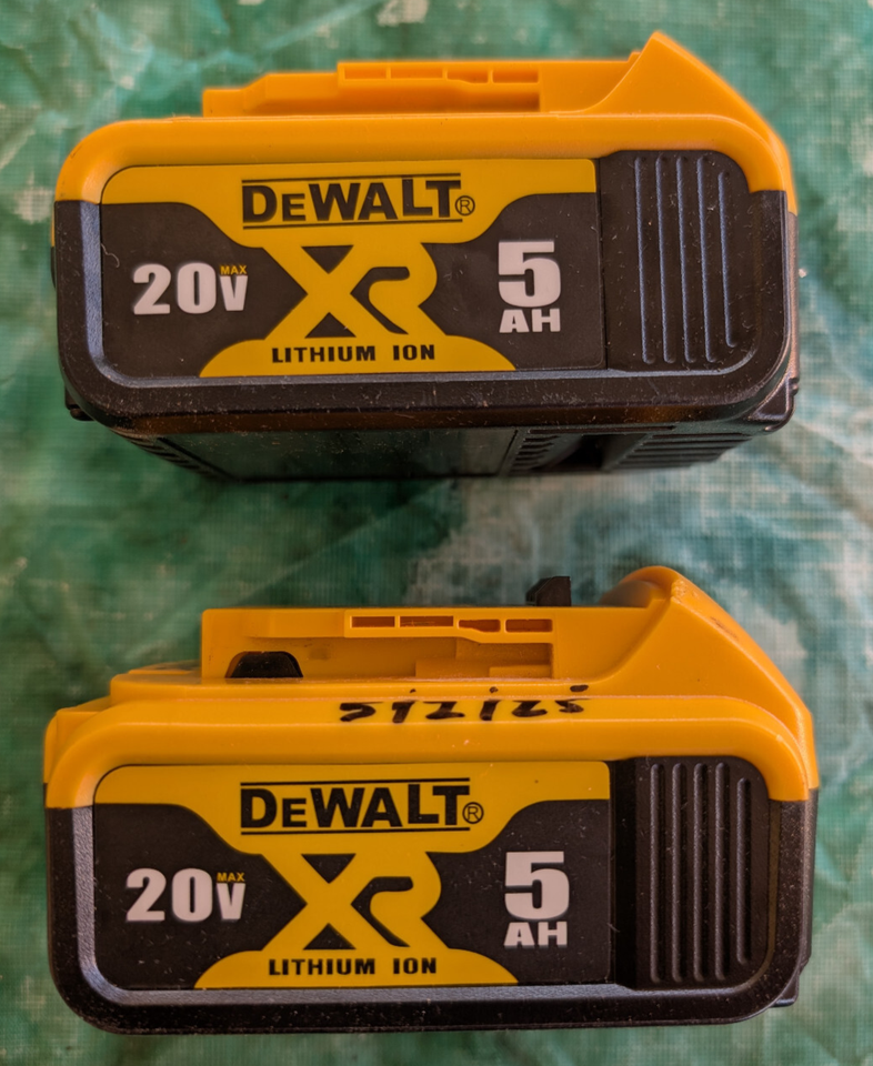 DEWALT DCB205-2 20V Li-Ion 5.0Ah Battery (NOT OEM) See details ...