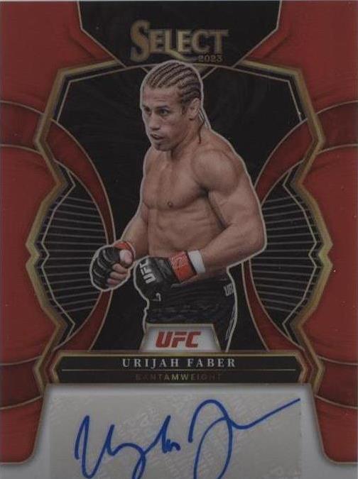 2023 Panini Select UFC - Signatures Urijah Faber #SG-UFB Red Prizm /99 ...