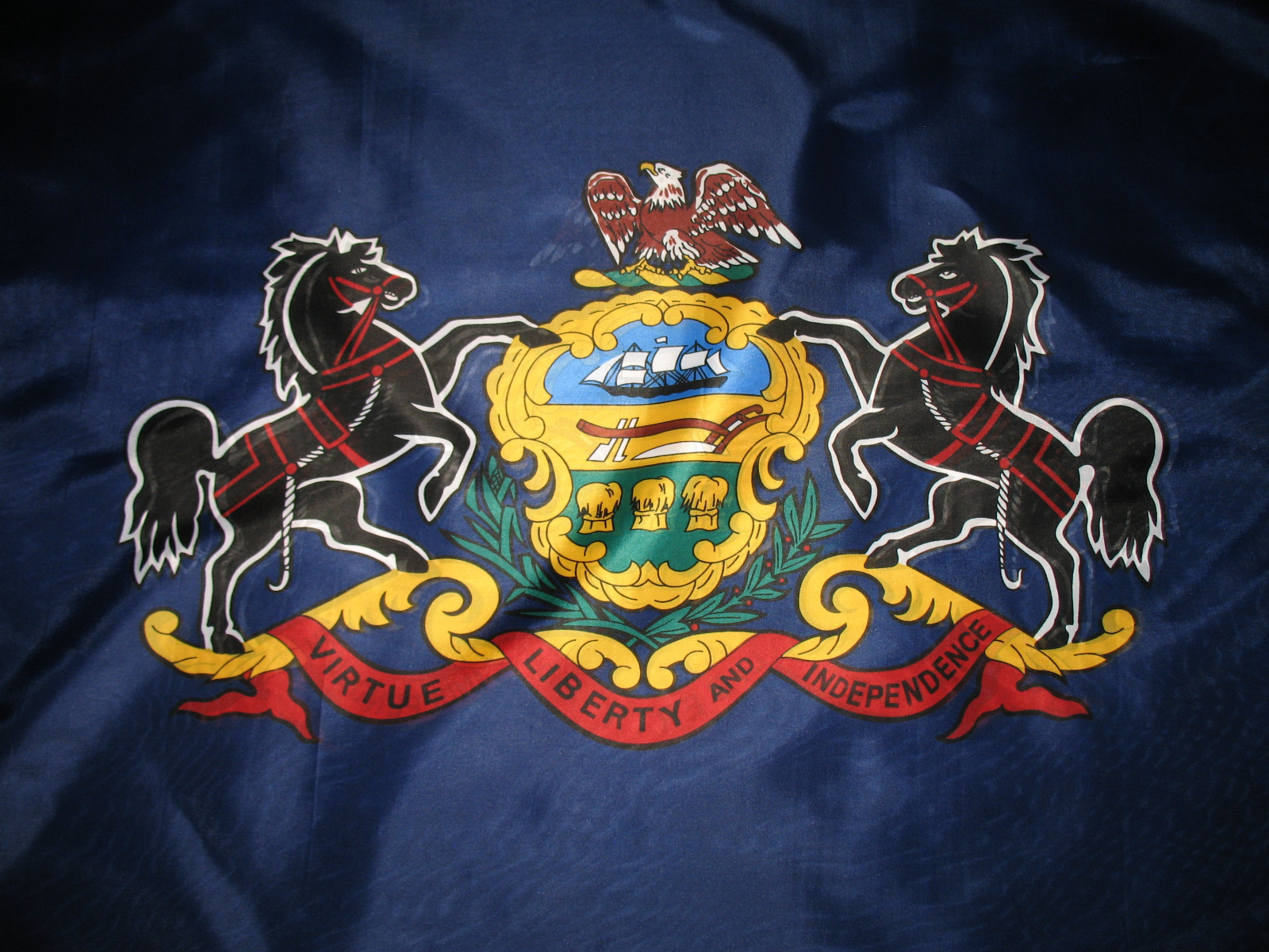3x5 State of Pennsylvania Double Sided 2ply Premium Quality Flag House ...