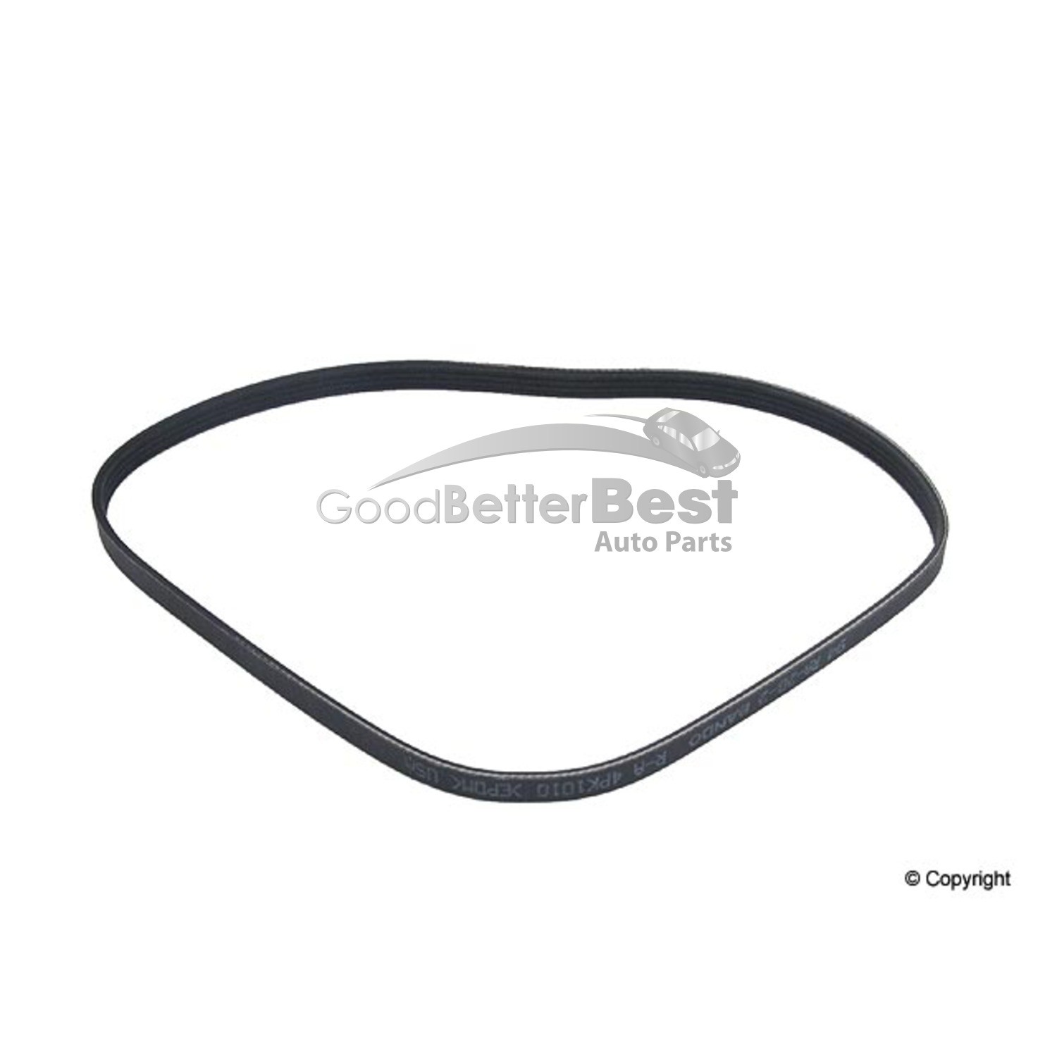One New Bando Serpentine Belt 4PK1010 for Honda for Nissan Civic 300ZX ...