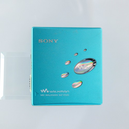 SONY MZ-E520 Blue / Teal MD MiniDisc Player Walkman [179] [PLAYS / DEMO ...