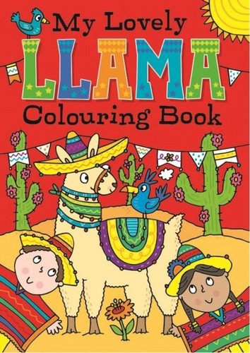 Squiggle A4 Colouring Book 70 Designs - My Lovely Llama CLEARANCE PRICE ...