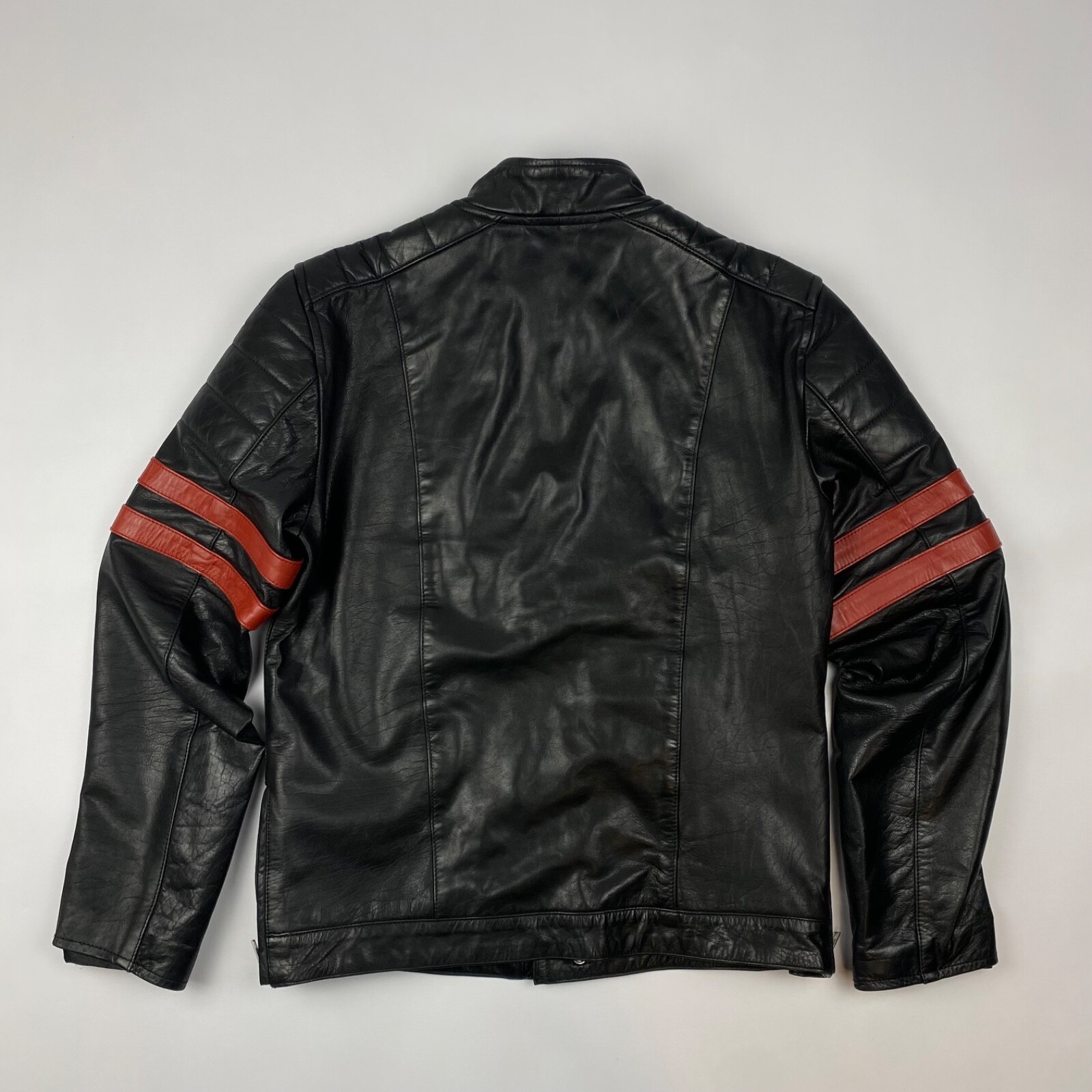 Soul Revolver Leather Jacket Mens Motocycle Black Ful… - Gem