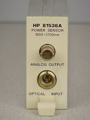 Agilent / HP 81536A Optical Power Meter Module for HP 8153A (800-1700 ...