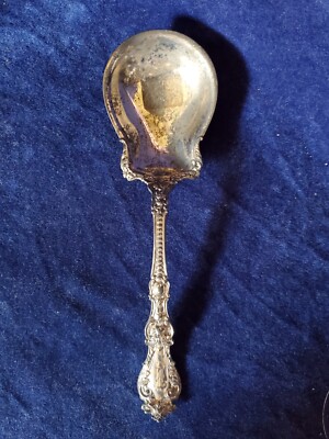 HENRY II - 9" BERRY SEVRING SPOON monogramed front Gorham Sterling | eBay