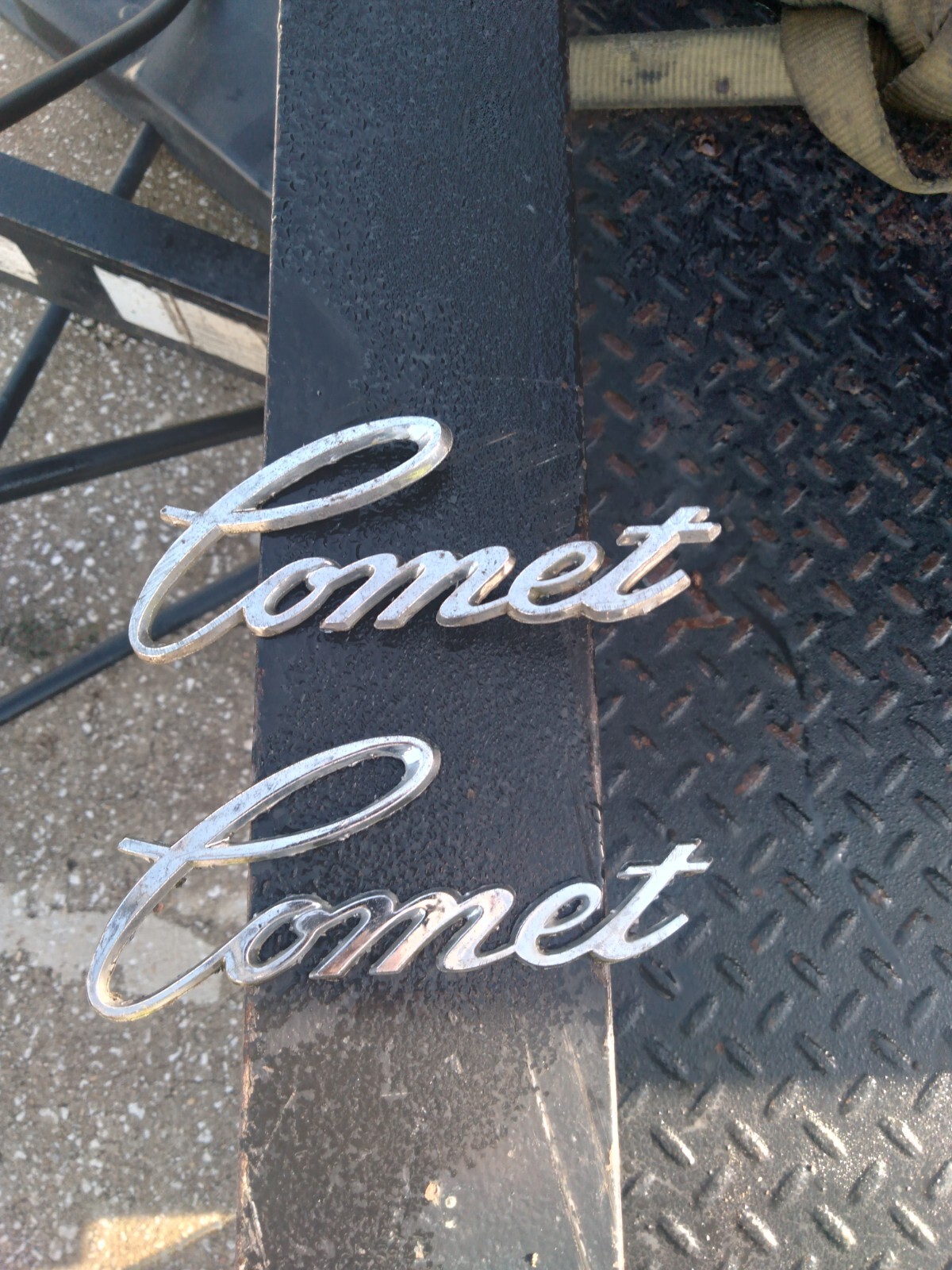 1973 Mercury Comet 2dr metal emblems | eBay