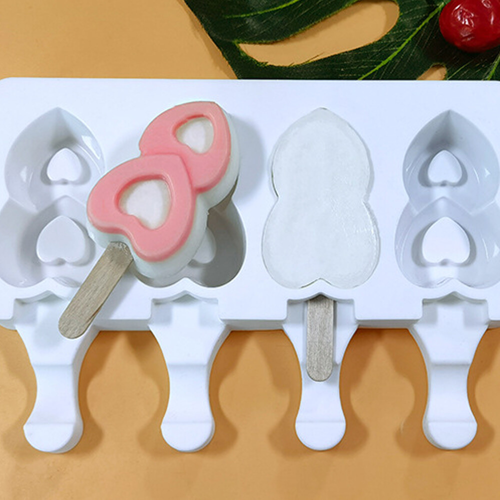 DIY Yogurt Juice Ice Cream Mold Popsicle Maker Lolly Mould Tray ...