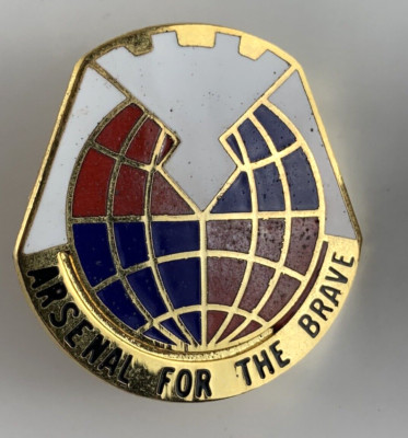 Authentic US Army Material Command DI DUI Unit Crest Insignia G23 Pin ...