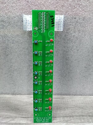 SIMPLEX FIRE ALARM SUB ASSEMBLY 4100-1280 8/16 SWITCH LED MODULE 566 ...