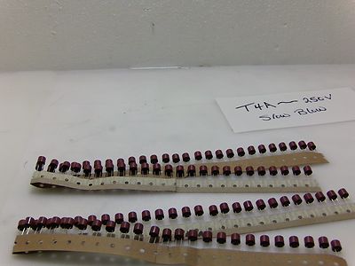 5 PCS T4A 250V MINIATURE MICRO SLOW BLOW FUSE PCB THRU HOLE CYLINDRICAL ...