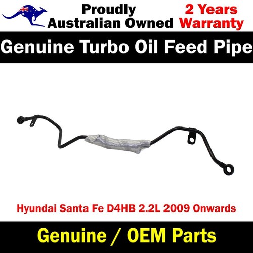 Genuine Turbo Charger Oil Feed Pipe For Hyundai Santa Fe D4HB 2.2L 2009 ...