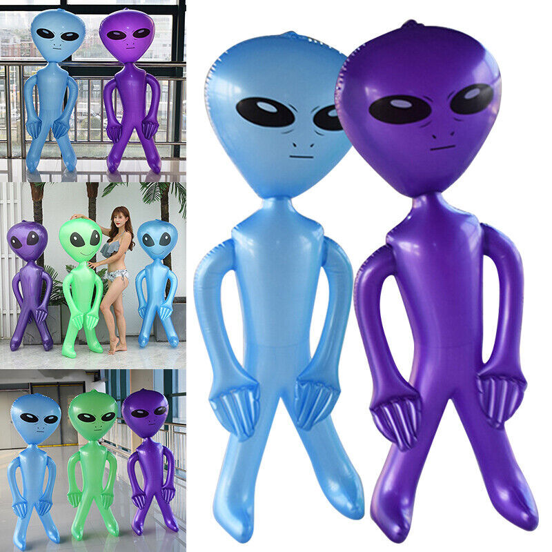 Inflatable Aliens Doll Photography Props Doll Balloon Halloween Party ...