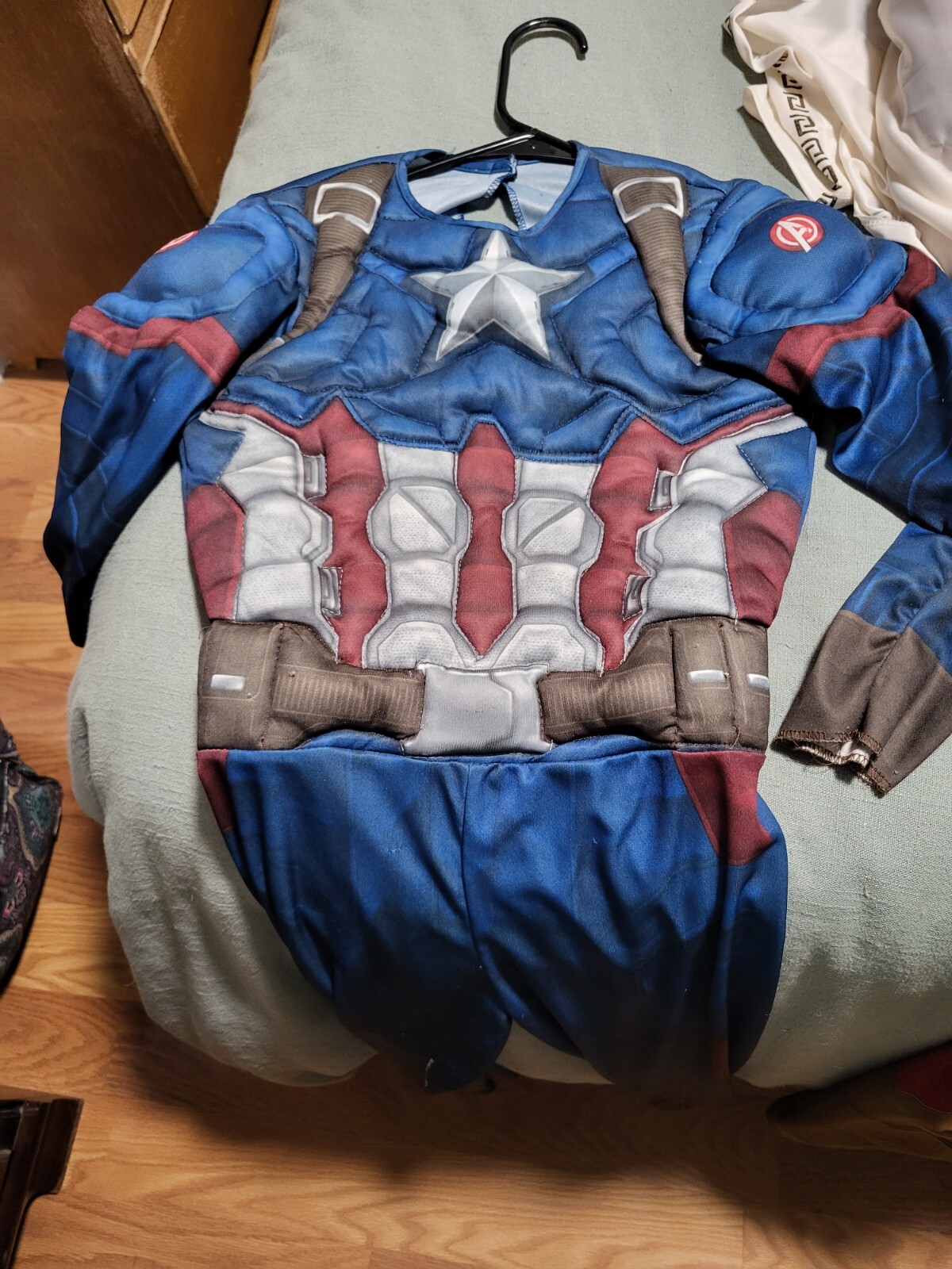 Captain America Boys Halloween Costume Size Medium - Gem