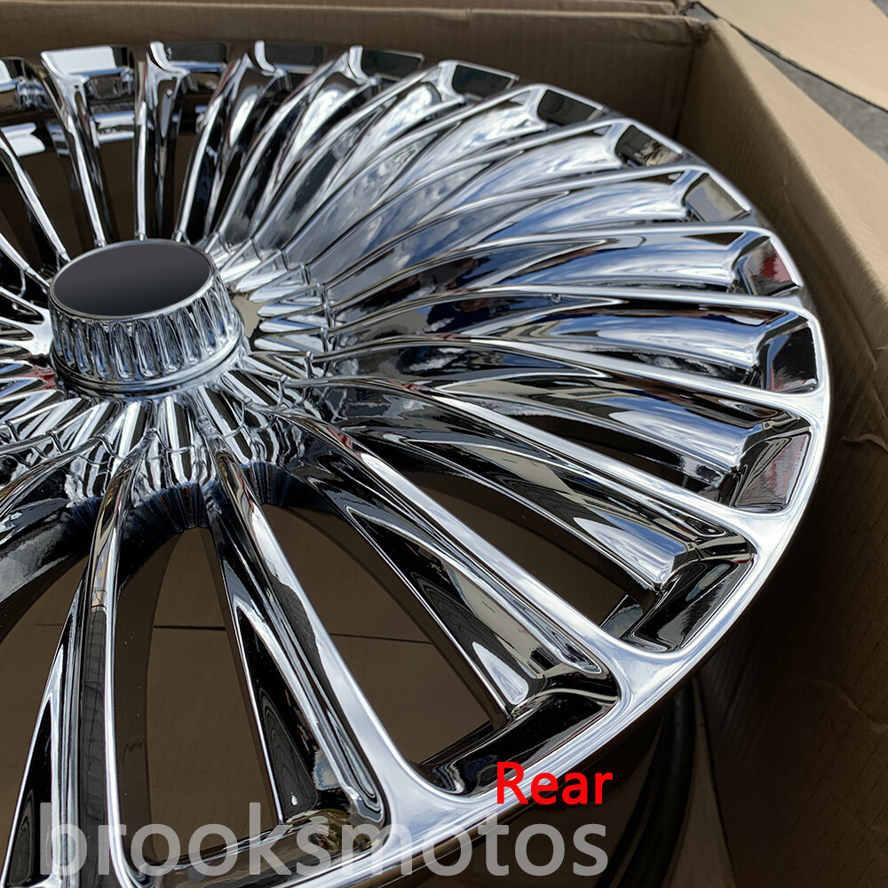22" NEW CHROME MULT SPOKE STYLE FORGED WHEELS RIMS FITS FOR LEXUS RX350 ...
