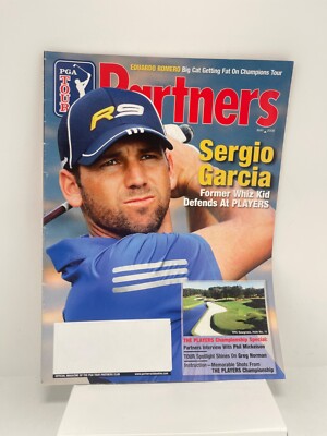 PGA Tour Partners Magazine May 2009 Sergio Garcia Cover | eBay