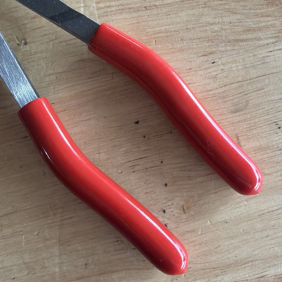 Mac Tools 5-1/4" Mini Slip Joint Ignition Pliers Red Handle PG3 Made in ...