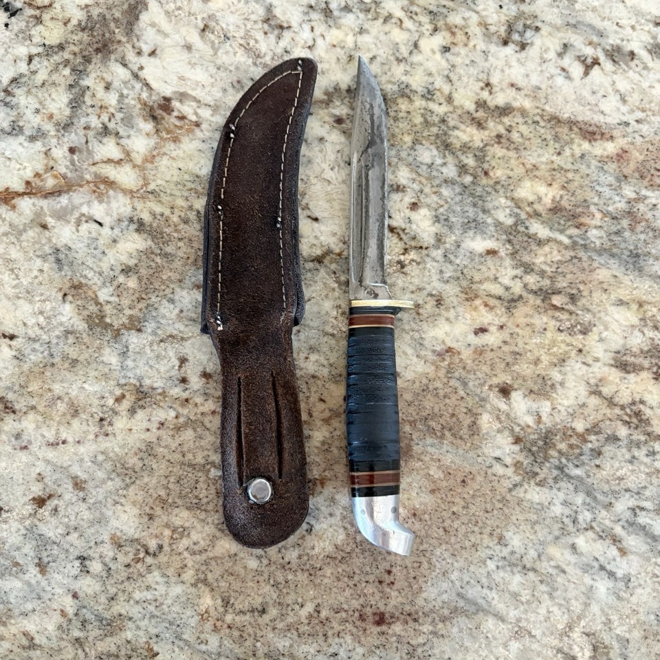 Vintage Western Boulder, Colorado -Fixed Blade Hunting knife 8-1/4 ...