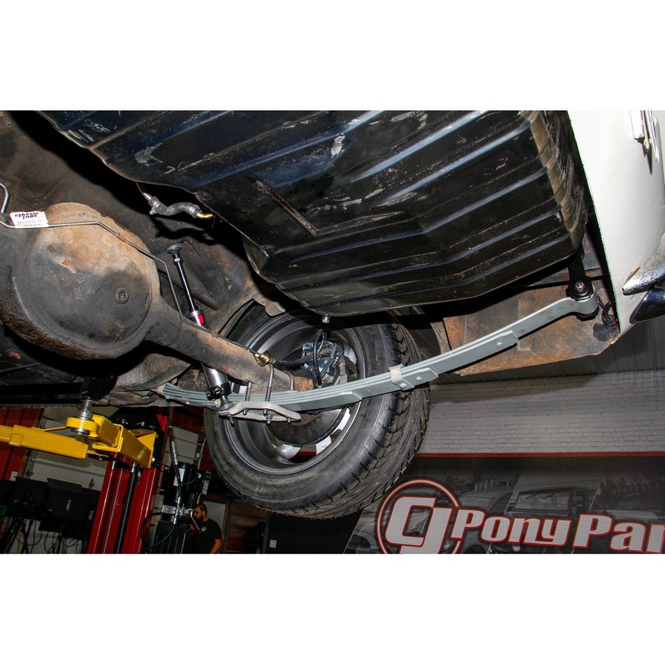 CJ Classics Leaf Springs 4.5-Leaf Mid-Eye 1" Drop Kit Mustang 1965-1966 ...