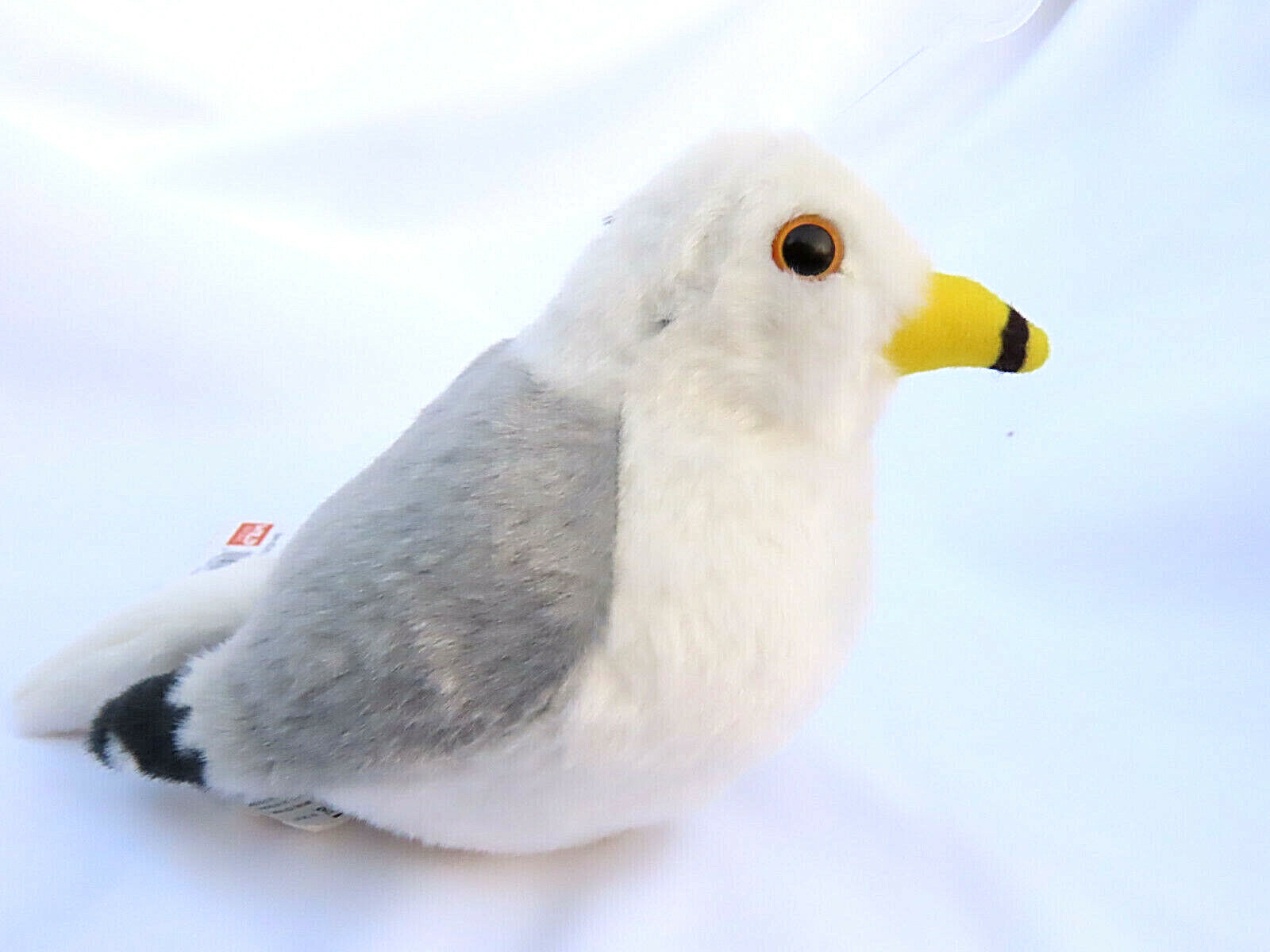 Audubon Bird Ring Bill Gull with Sound by Wild Republic Plush Stuffed ...
