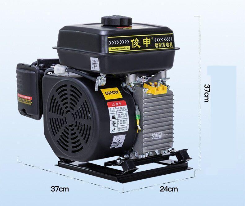 Electric Vehicle Range Extender Generator Three / Four Wheels Gasoline ...