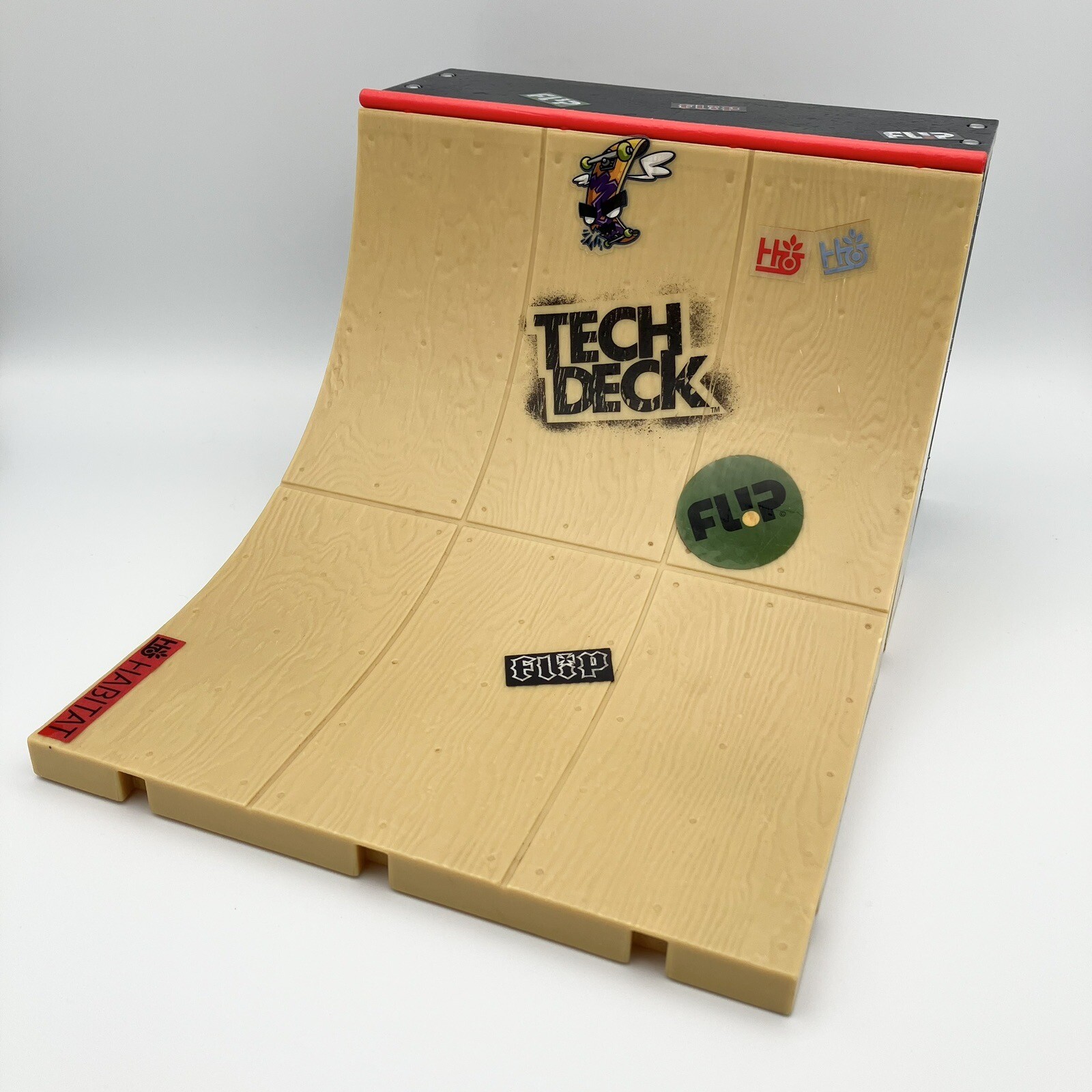 Tech Deck Ramp Ultimate Half Pipe Fingerboard 1 Half Only NO CONNECTORS ...