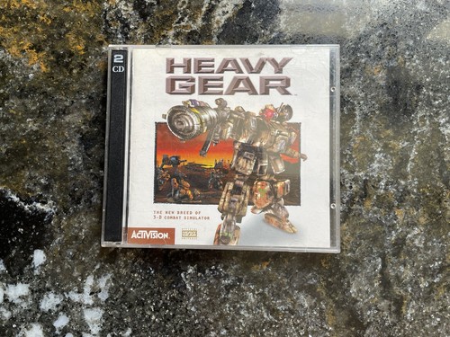 Heavy Gear Activision 3-D Combat Simulator 2 Disk CD-Rom PC Game 1997 ...