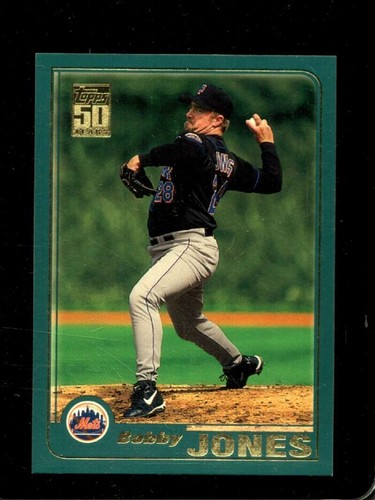 2001 TOPPS #57 BOBBY JONES NMMT METS *X82722 | eBay