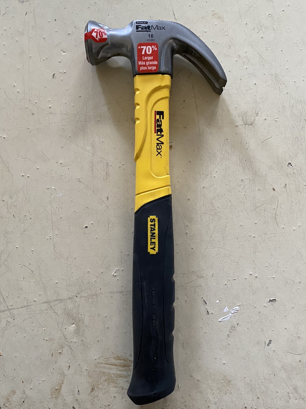 Stanley Fat Max 51-505 16 Oz FatMax® Curve Claw Graphite Hammer | eBay