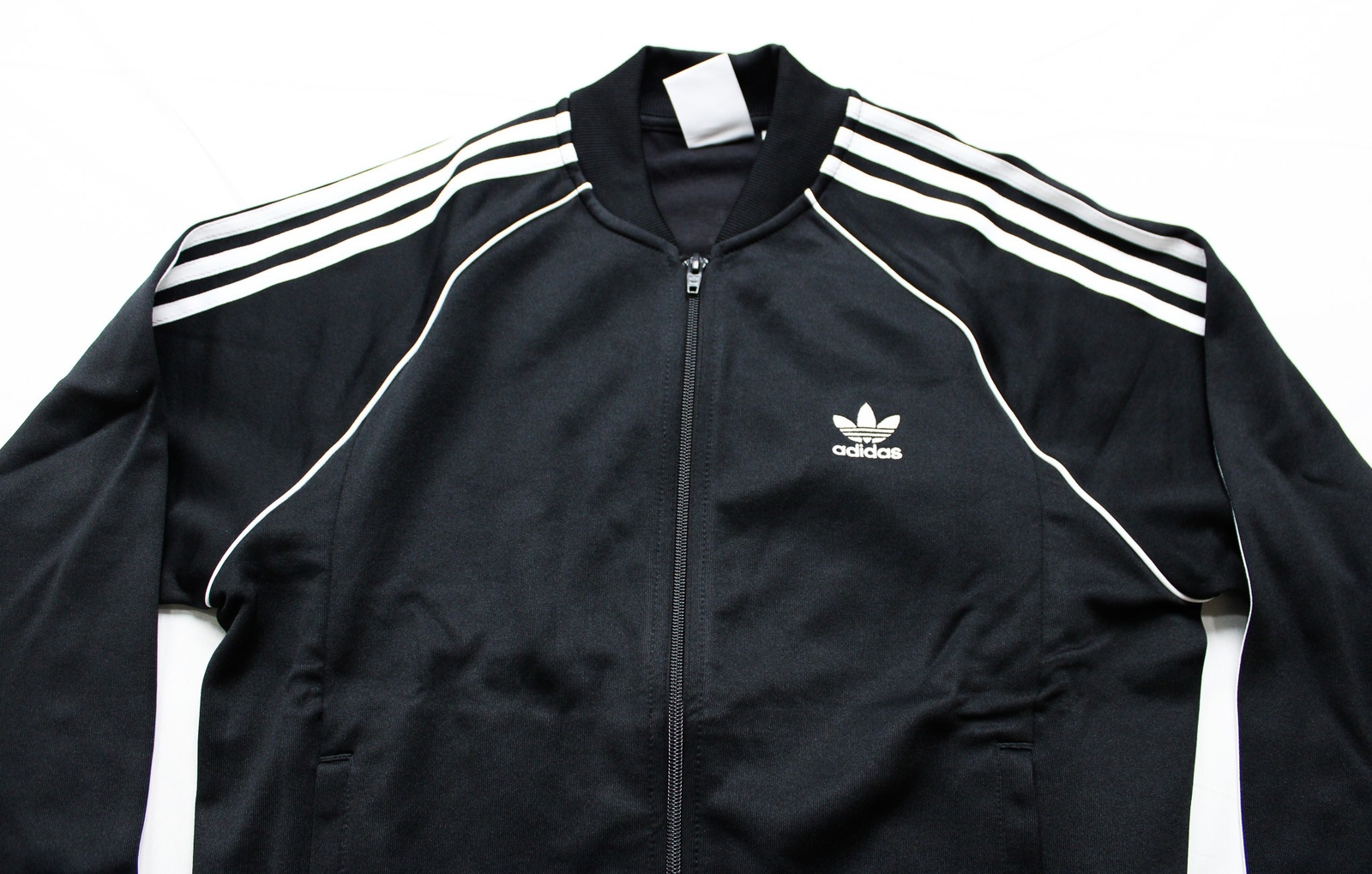 adidas Superstar Track Jacket for Men - Black for sale online | eBay