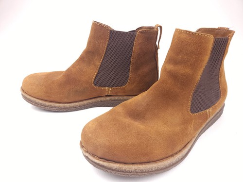 Born Women's Brody Chelsea Boot Glazed Ginger Distressed Leather Size ...