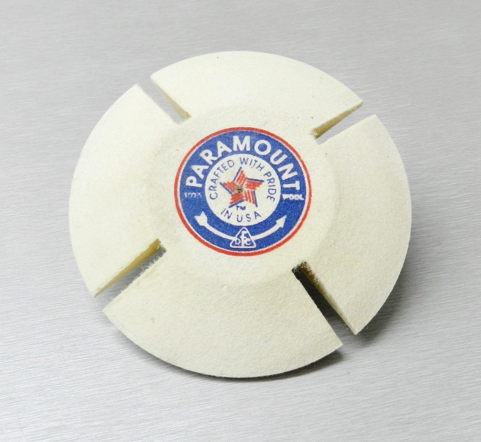 Split Lap Polishing Felt Wheel Hard 100% Wool Paramount Brand 4" for ...